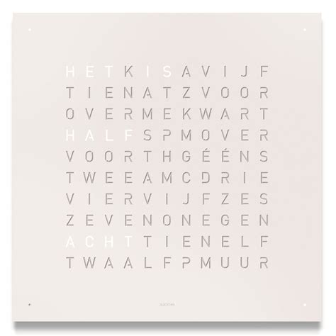 Qlocktwo Earth 45 Tagged Qlocktwo Classic Starttoart