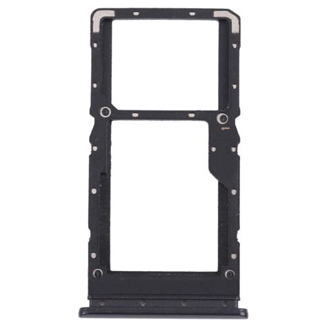 Sim Card Holder Tray For Xiaomi Poco X Nfc Black Maxbhi Com