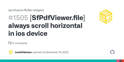 Sfpdfviewerfile Always Scroll Horizontal In Ios Device · Issue 1505