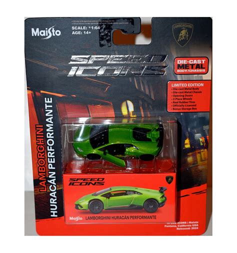 Maisto Speed Icons Lamborghini Huracan Performante Global Diecast