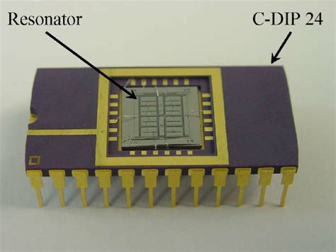 Packaged MEMS Device Fabricated And Photo By Alex Trusov Download Scientific Diagram