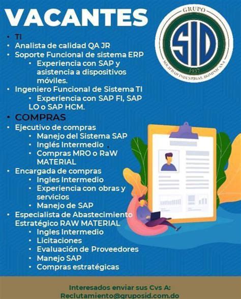 Sid Calidad Ing Funcional Ti Compras Empleos Rodriguez Empleos Rodriguez