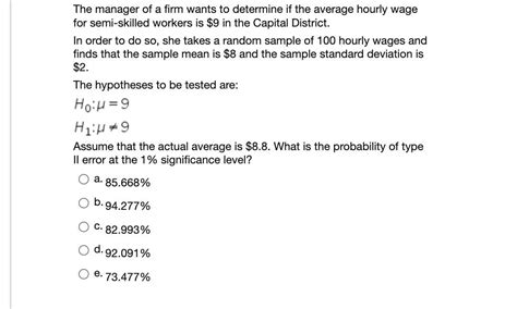[solved] The Manager Of A Firm Wants To Determine If The