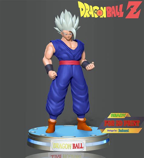 Gohan Beast Dragon Ball 3d Model By Bon Bon Art
