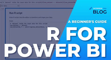 R For Power Bi A Beginners Guide