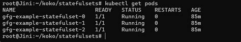 How To Use Kubernetes Statefulsets Geeksforgeeks