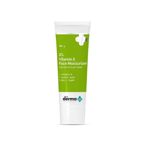 The Derma Co 3 Vitamin E Face Moisturizer With Vitamin E And Lactic Acid