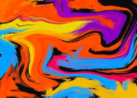 Premium Photo Abstract Colorful Particle Art