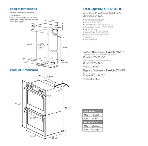Samsung Double Wall Oven Installation at Chantay Mccormick blog