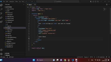 Your First Reactjs App A Count Down Timer By Mohamed Abouelsaad