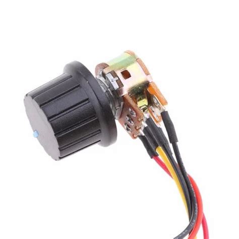 Maxbell PWM V DC Motor Speed Control Reversible Regulator Adjustable Knob Driver Switch