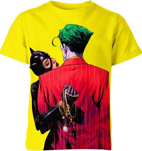 Catwoman X Joker Shirt Wibuprint Com