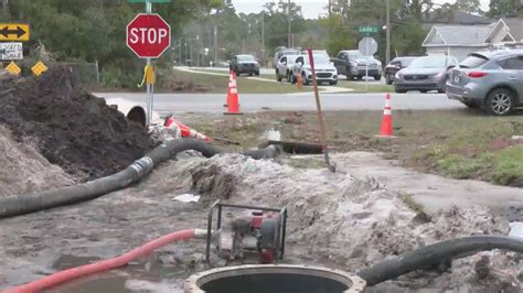 Panama City Beach Utility Workers Resolve Water Main Break Crisis