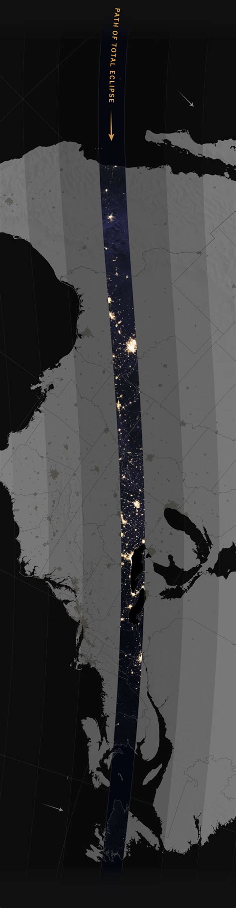 Solar Eclipse Map Path Of Totality And More The New York Times