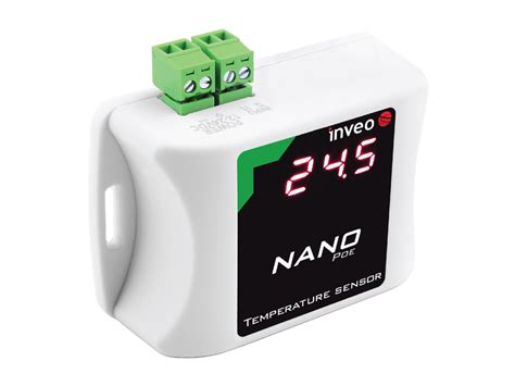 Nano Temperature Sensor Poe Is An Ip Thermometer Via Ethernet Nano Temperature Sensor Poe Is An Ip Thermometer Via Ethernet