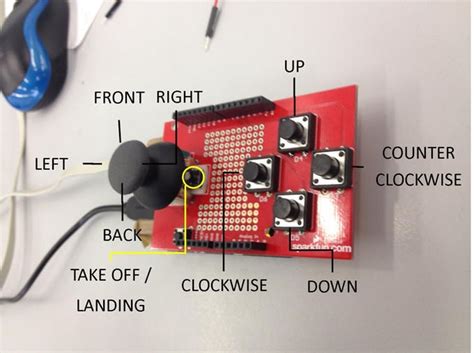 control a parrot ar drone with linino duino