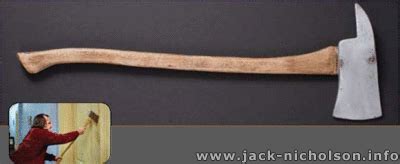 Jack Nicholson The Shining Axe You Can Now Buy Jack Nicholsons Axe