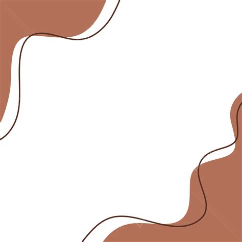 Aesthetic Wave Border Organic Shape Wave Border Organic Shapes Aesthetic Border Png