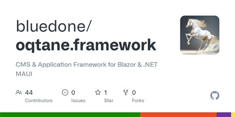 github bluedone oqtane framework cms and application framework for