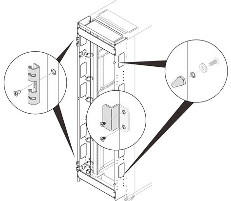 Install 48u Standard Rack Extension Kit Thinksystem Heavy Duty Rack Cabinets Lenovo Docs