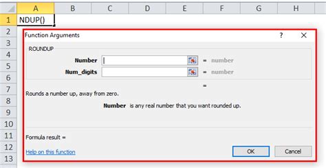 Roundup In Excel Formula Examples Uses Of Roundup Function