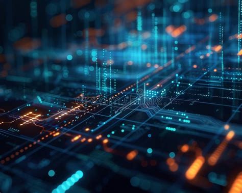 rpa and ai collaboration in data analytics stock illustration