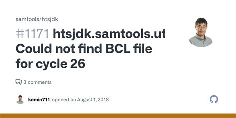 Htsjdk Samtools Util RuntimeIOException Could Not Find BCL File For Cycle Issue