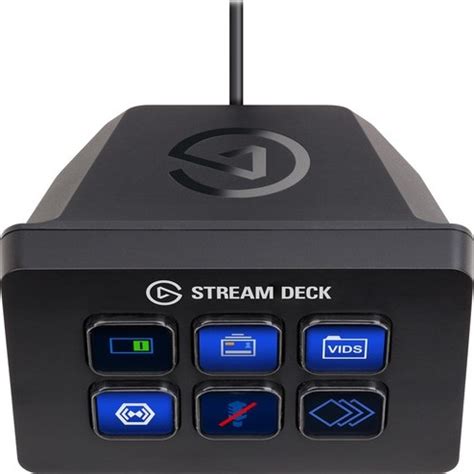 Elgato Stream Deck Mini Live Content Creation Controller With Customizable LCD Keys