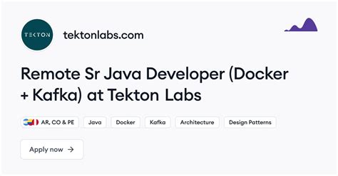 himalayas on linkedin remote sr java developer docker kafka job at
