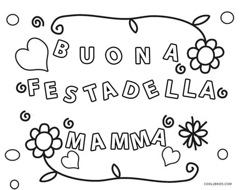 Festa Della Mamma Da Colorare Disegni Per Bambini Da Stampare