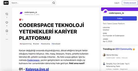 En Popüler Yazılım Blogları Coderspace Blog