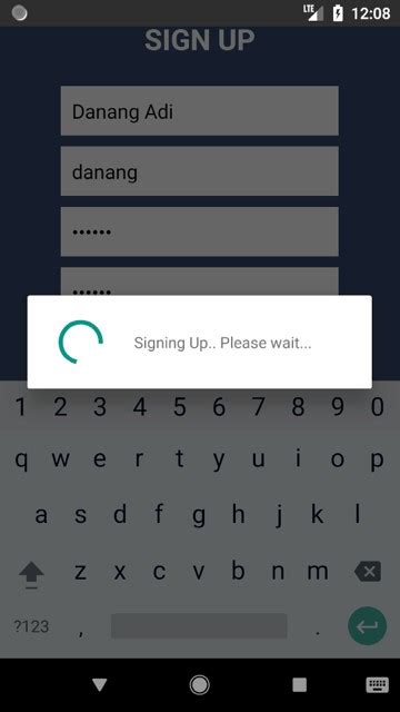 Aplikasi Otentikasi Android Studio Dan REST API Berbasis PHP MySQL