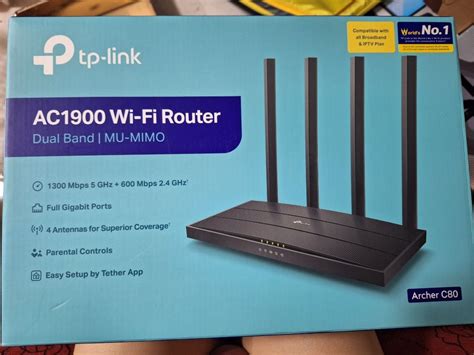 WIFI Router TP Link AC 1900 Wifi Router Computers Tech Parts Accessories Networking On