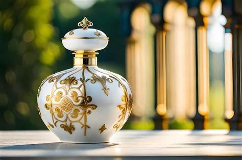 Premium Photo Expensive French Perfume And Baroque Castle Classy And