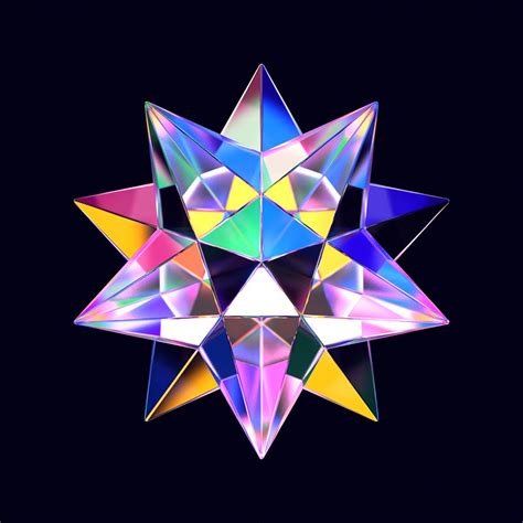 Stellated Dodecahedron By Hesam Sanei On Dribbble