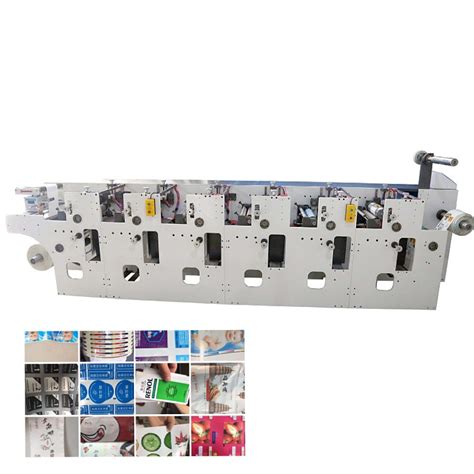 Flexographic Printers Horizontal Flexo Printing Machine Flexo Printing