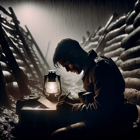 French Soldiers Poignant Letter From Trenches To Mother Ai Art