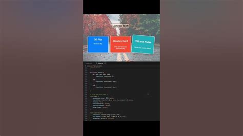 Create Stunning 3d Card Animation With Html And Css 💻html Css