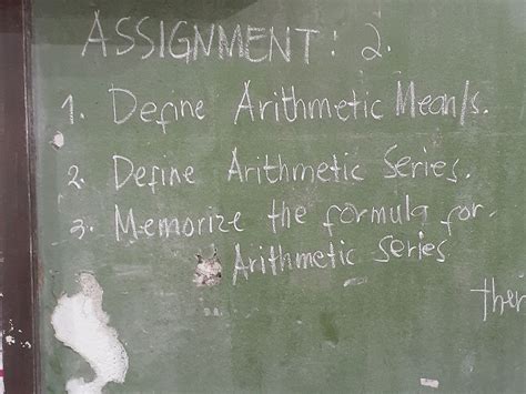 ASSIGNMENT 2 1 Define Arithmetic Mean S StudyX