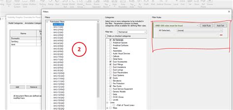 View Filters From Already Created Systems Types Revit Dynamo