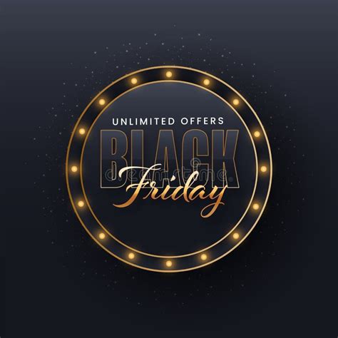 Fonte De Sexta Feira Negra Sobre Quadro Circular De Marqueque Cartaz De Venda Ou Modelo