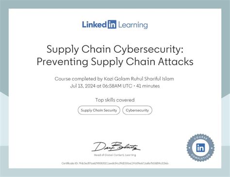 Kazi Golam Ruhul Shariful Islam On Linkedin Supply Chain Cybersecurity
