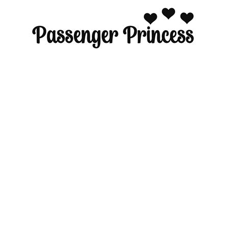 Passenger Princess Digital File Etsy