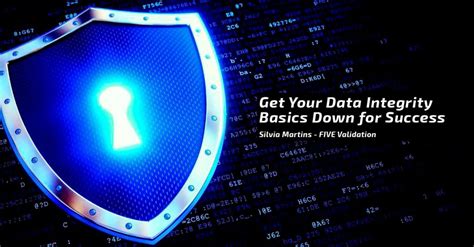 Get Your Data Integrity Basics Down For Success FIVE Validation