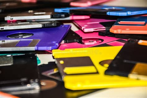 Floppy Disk Magnetic Computer Data Storage Support Stock Photo Image Of Focusn Countryside