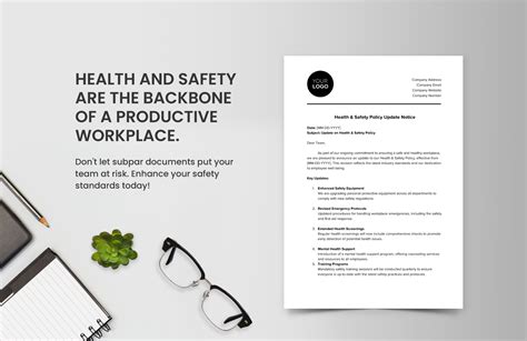 Health Safety Policy Update Notice Template In Word PDF Google Docs Download Template Net