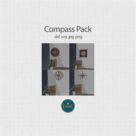 Compass Sign Dxf Bundle For Plasma Adventure Sign Dxf Files For Laser