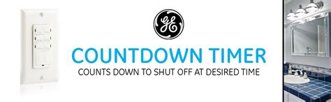 GE Indoor Digital In Wall Timer White