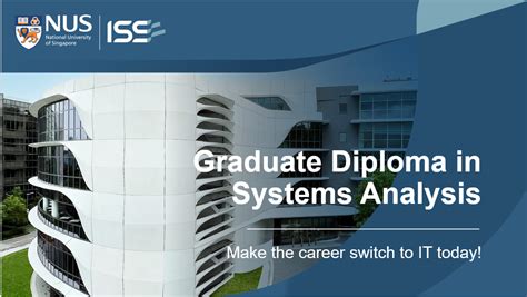 Tech Career Switch Nus Iss Graduate Diploma In Systems Analysis