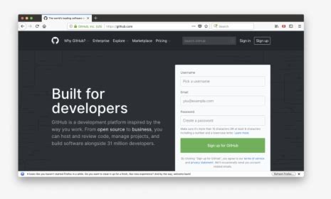 Website Source Code Github Hd Png Download Kindpng